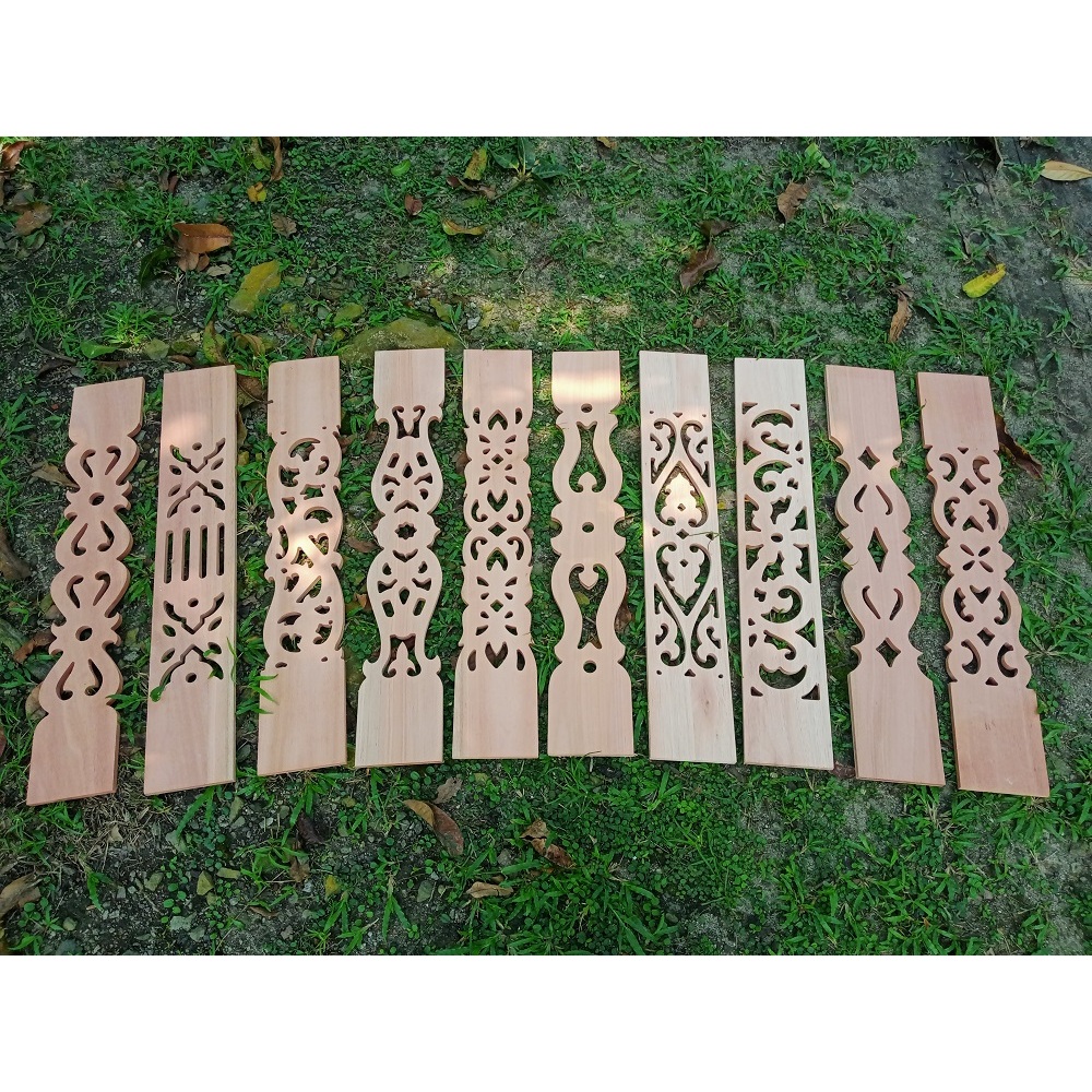 Kerawang kayu / Kerawang pagar / Pagar kayu / ukiran pagar kayu / Pagar ...