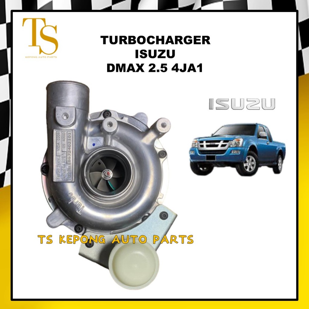 TURBO TURBOCHARGER FOR ISUZU DMAX 2.5 4JA1 | Shopee Malaysia