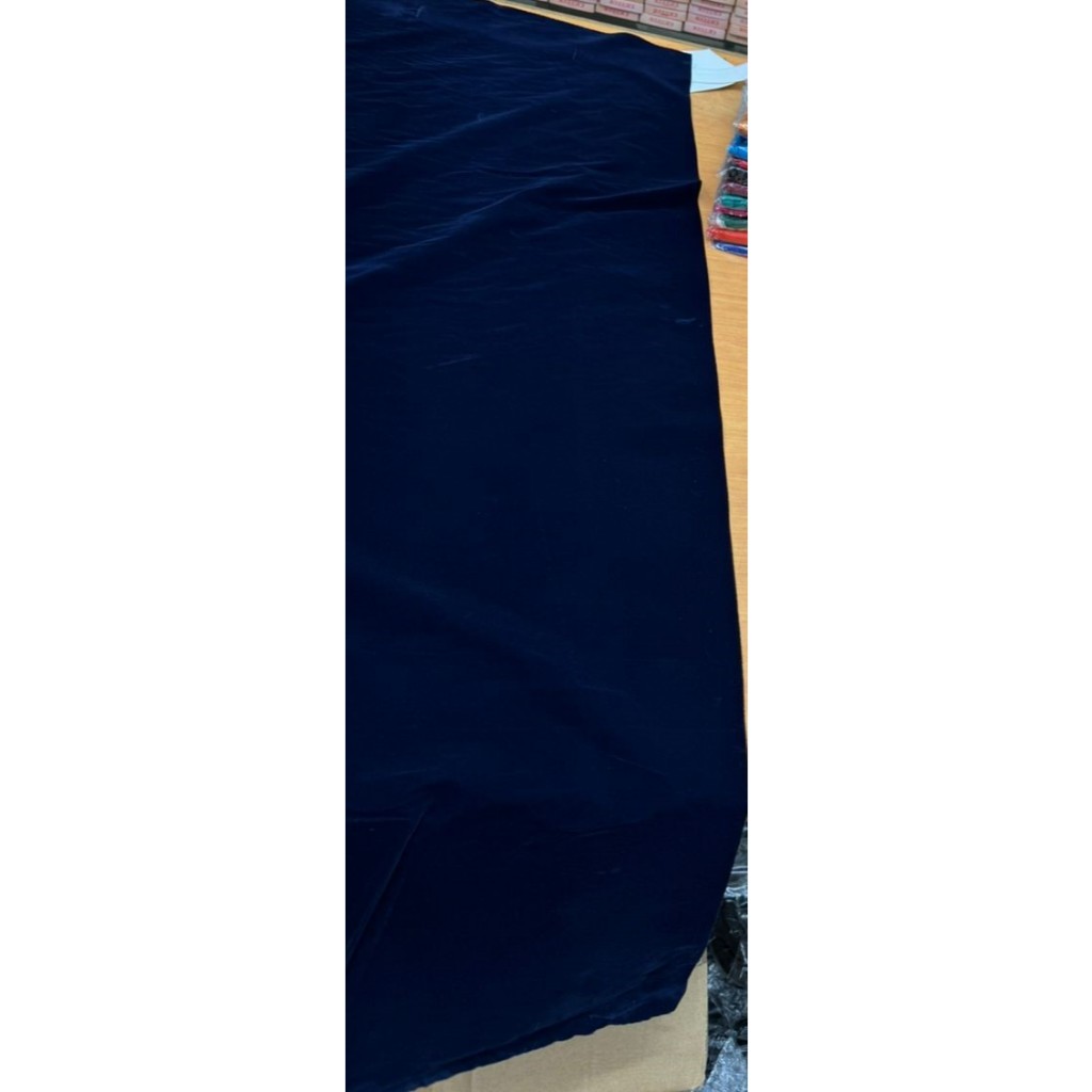 Kain Baldu Velvet Fabric 45" Width (Dyed Flock Tafetta Velvet) by meter ...