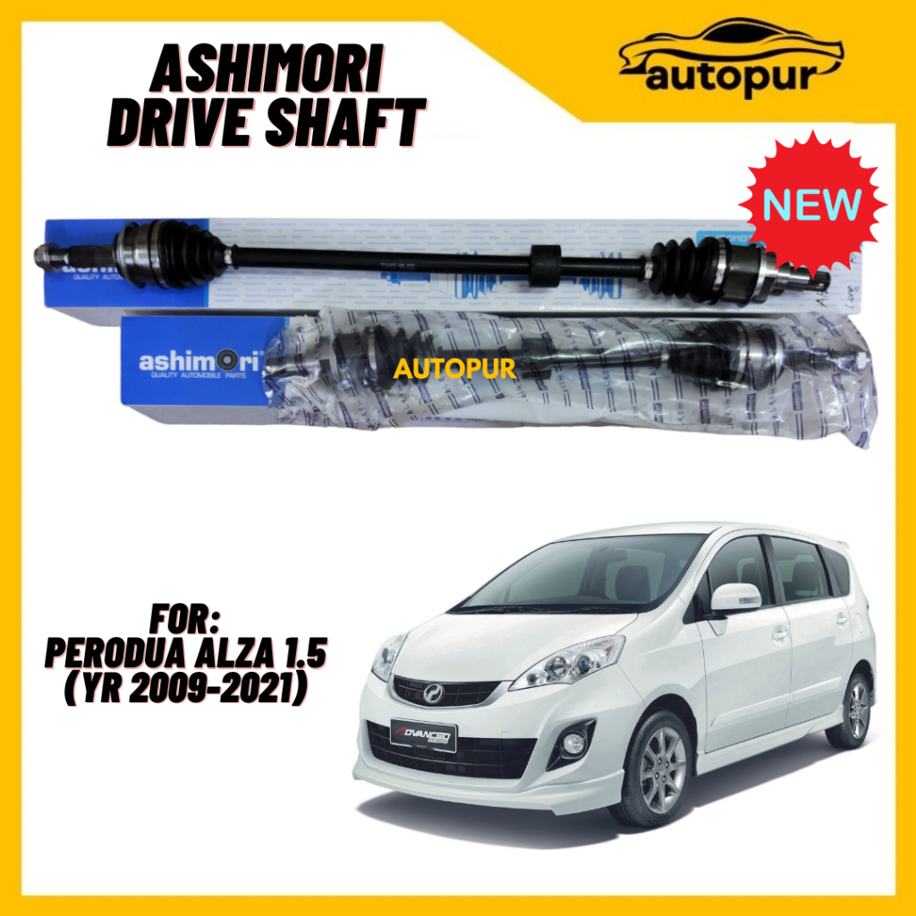 Ashimori Drive Shaft Perodua Alza 1.5 Gen1(YR 2009-2021) | Shopee Malaysia