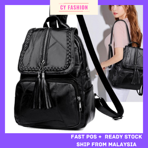 [CY FASHION] 1622 School Bag Korean Style Boy Girl Student Simple ...