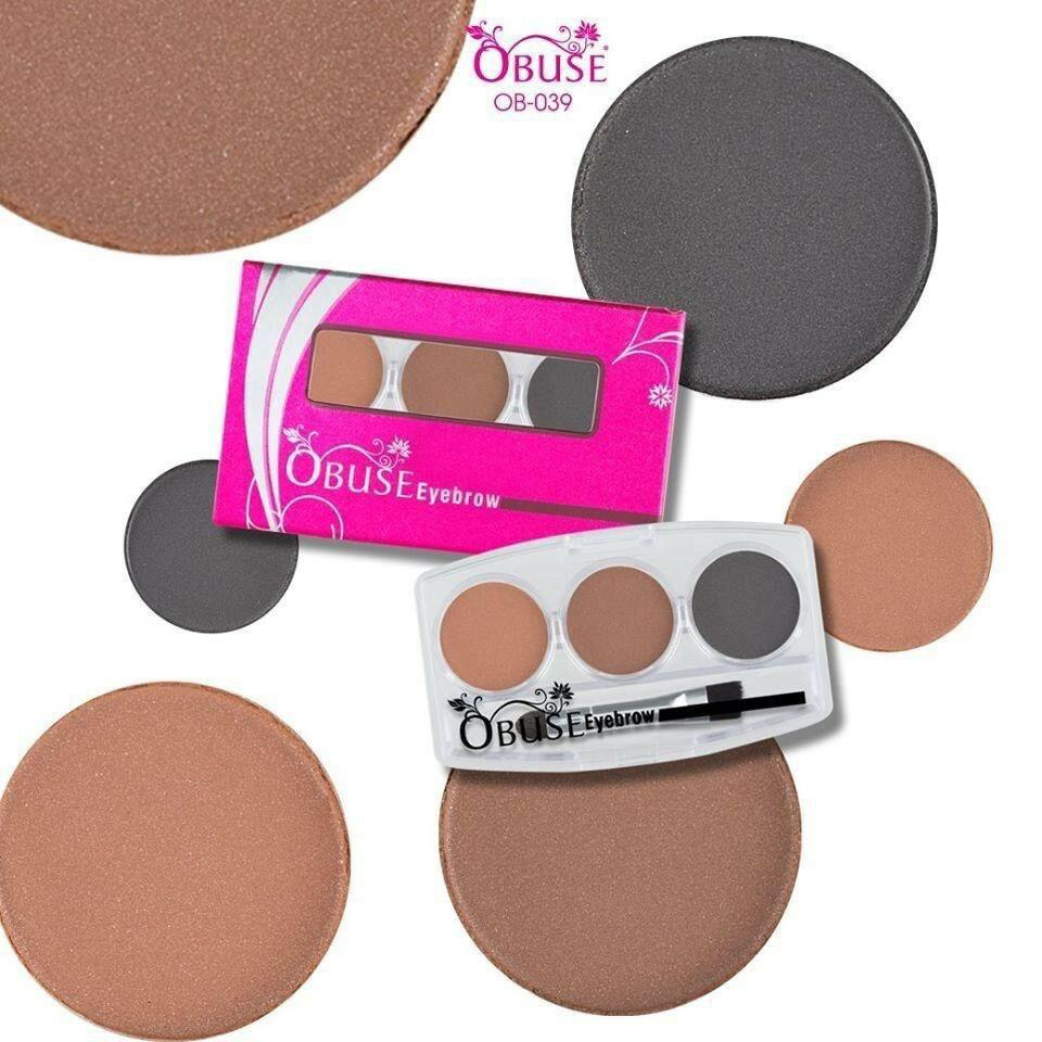 Eyebrow OBUSE Eyebrow Kit Make up with Application Brush READY STOCK ...