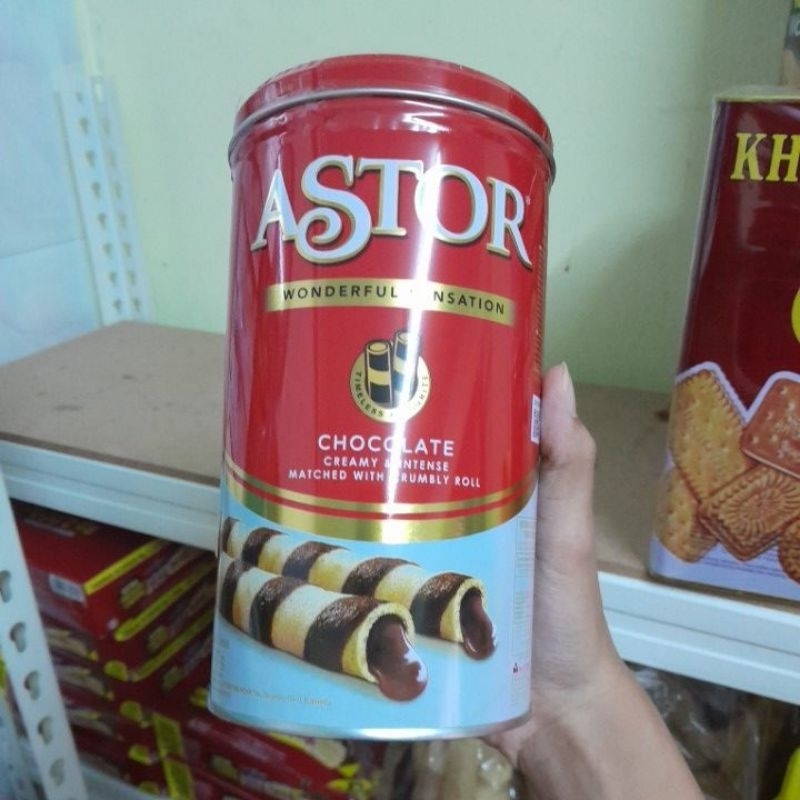 Coklat jajan astor wafer roll 330g | Shopee Malaysia