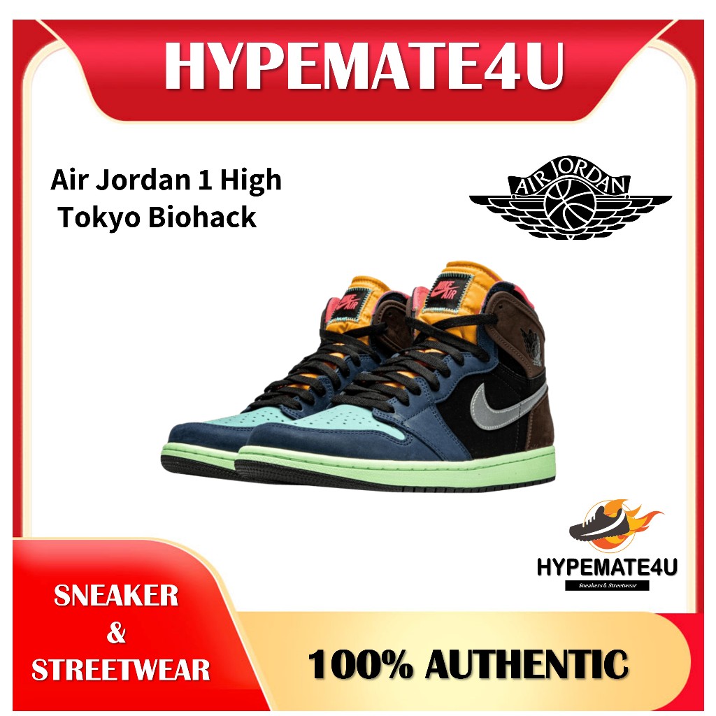 Air Jordan 1 High - Tokyo Biohack⁣ (Men) | Shopee Malaysia