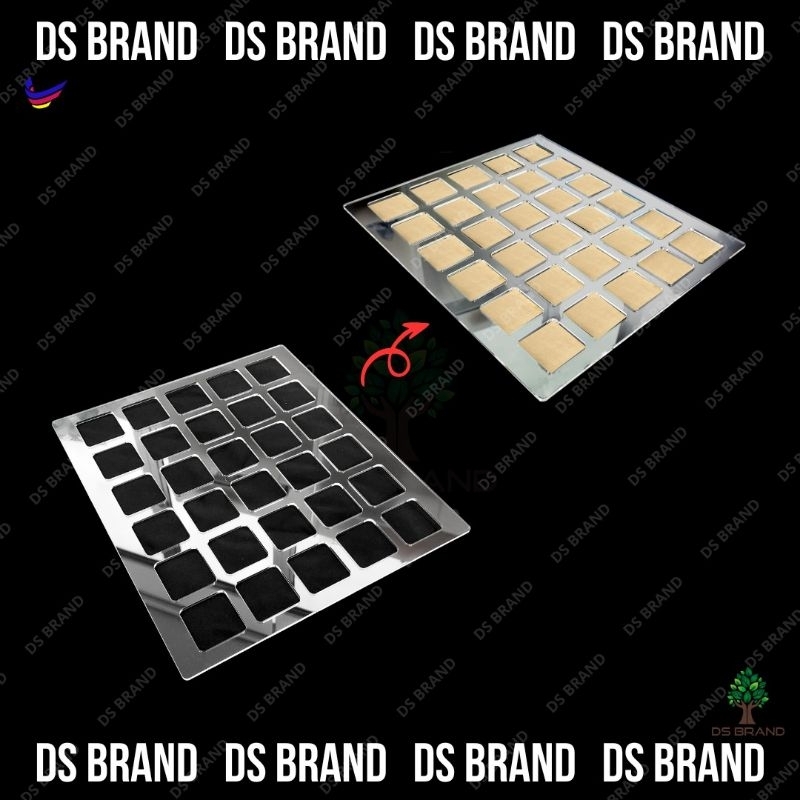 Acrylic Acuan Biskut Dough 30 Slot / Penekap Cookies / Flattering Frame ...