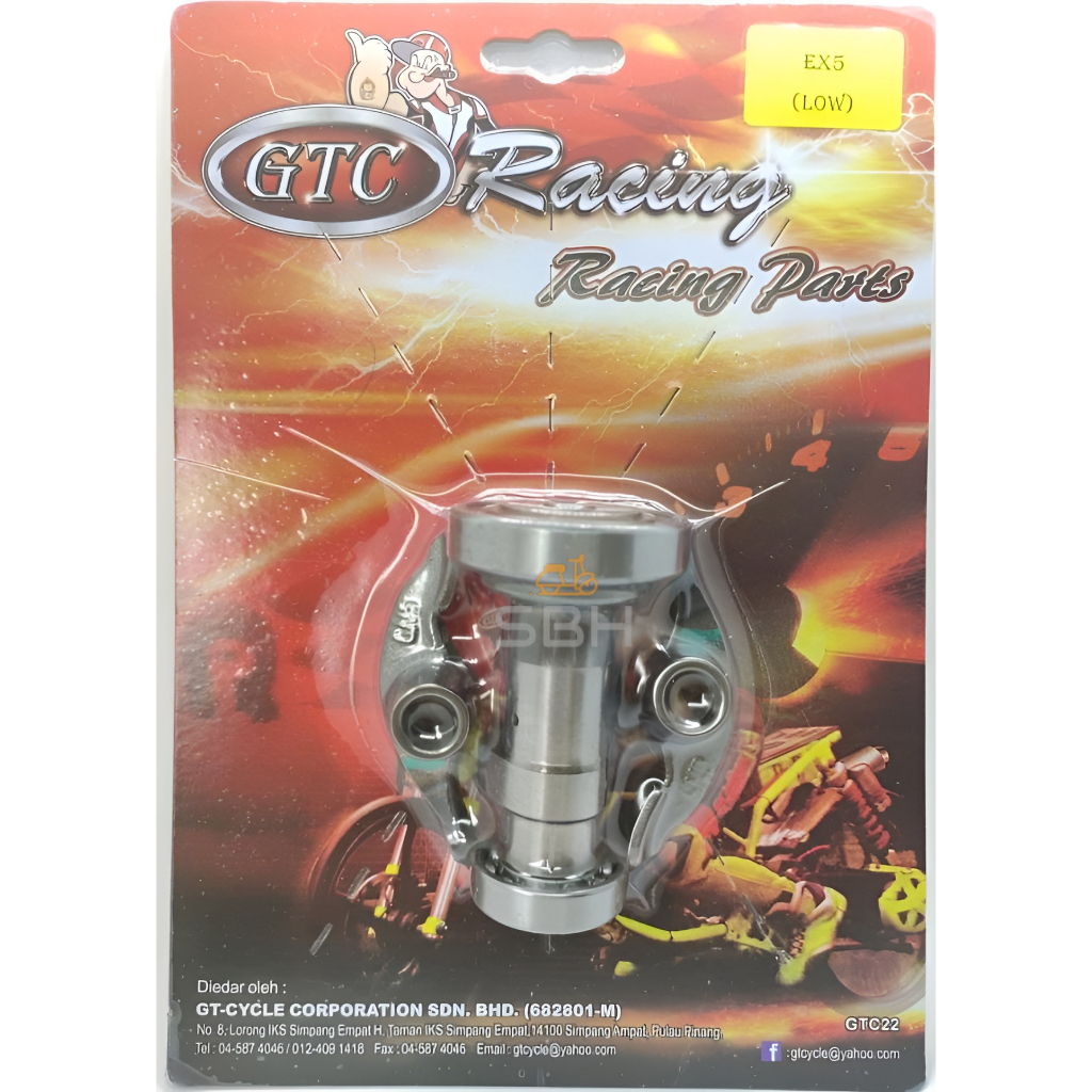 [100% ORIGINAL] EX5 CAMSHAFT SET RACING CAM SHAFT RACING CAM RACING ...