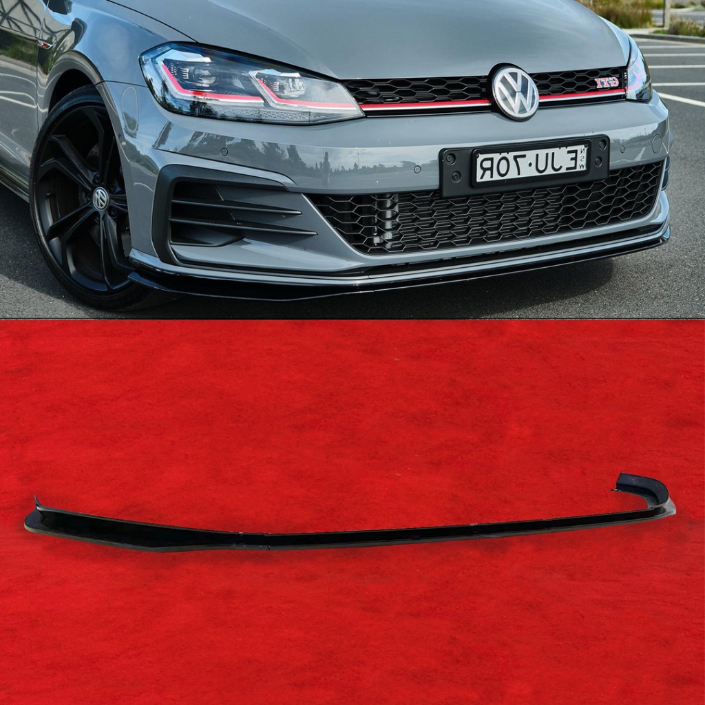 VW Volkswagen Golf MK7 MK7.5 GTI Design TCR OEM Front Lip Splitter ...