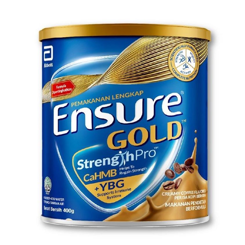 Ensure gold vanilla,wheat,coffee,plant based almond (400g) | Shopee Malaysia