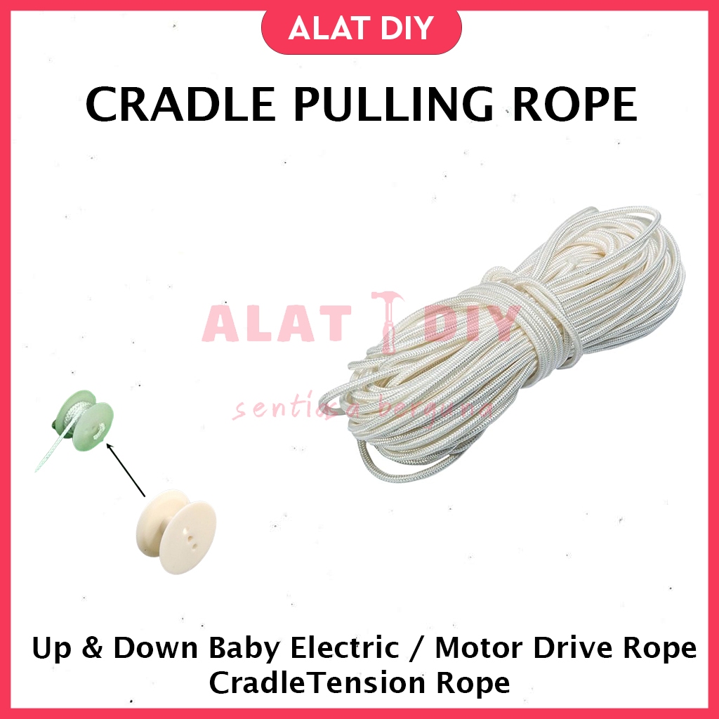 ALATDIY Cradle Tension Rope Motor Drive Rope Tali Buaian Baby Chaoshan ...