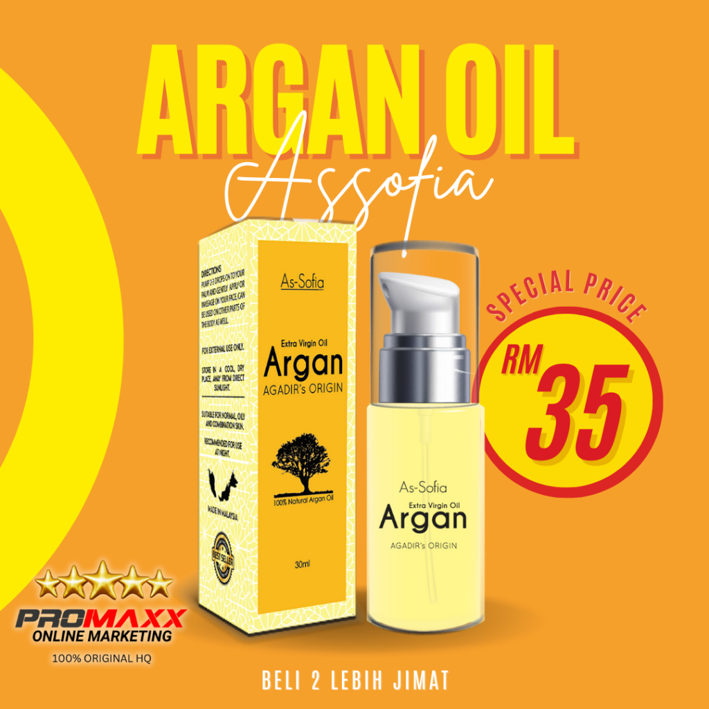 ARGAN OIL As-Sofia Promaxx | Shopee Malaysia