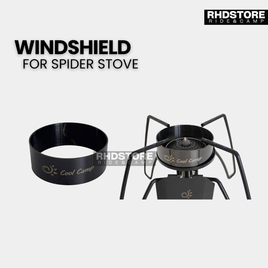 Windshield for Spider Stove Camping Outdoor Portable Compact Dapur Soto ...