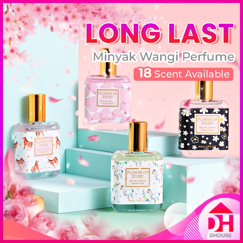 Natural Flower of Story 30ml Lady Perfume Spray Body Mini Travel Bottle ...