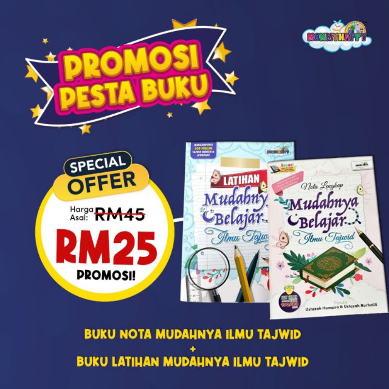 [PROMOSI] Buku Nota Tajwid Nota Lengkap Mudahnya Belajar Ilmu Tajwid ...