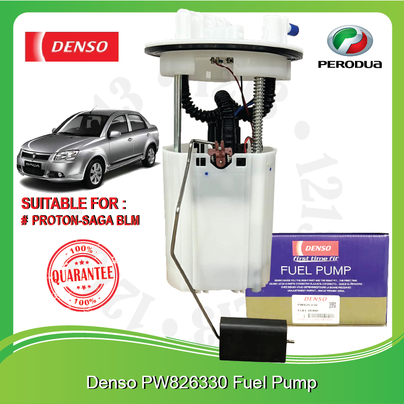 ORIGINAL DENSO PW826330 FUEL PUMP PROTON SAGA BLM PETROL PUMP | Shopee ...