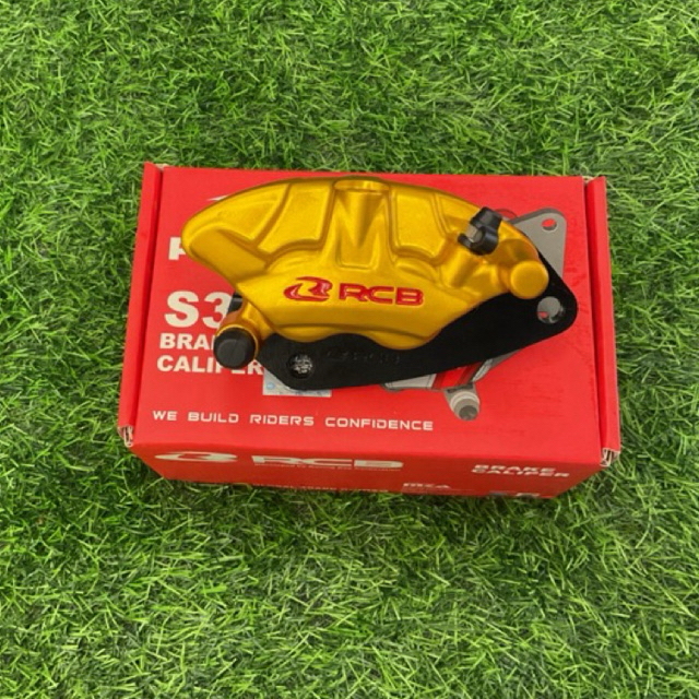 RCB ORIGINAL GOLD FRONT BRAKE CALIPER S3- SERIES BRAKE SYSTEM YAMAHA ...
