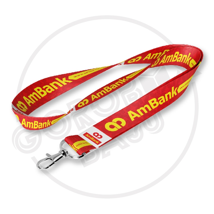 💜 Lanyard Maybank / CIMB / PBe / RHB / HLB / AmBank / UOB Bank (20mm ...