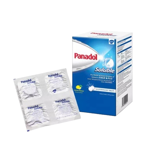 PANADOL SOLUBLE 120 EFFERVESCENT TABLETS | Shopee Malaysia