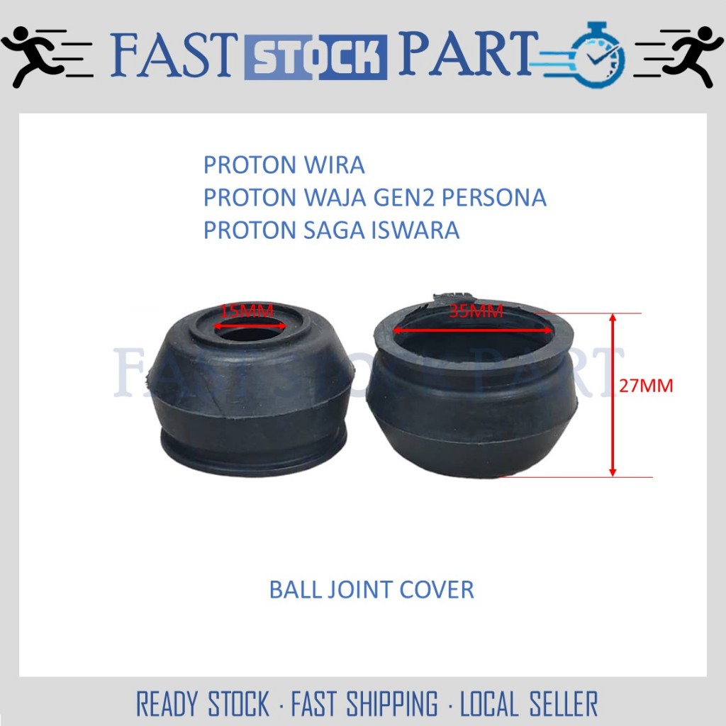 1PC BALL JOINT COVER - PS-0302 PROTON WIRA / WAJA GEN2 PERSONA / SAGA ...