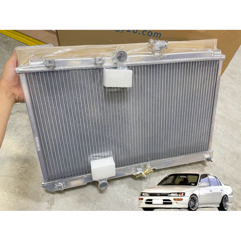 SYNERGY FULL ALUMINIUM RADIATOR TOYOTA COROLLA SEG AE100 AE101 AE111 ...
