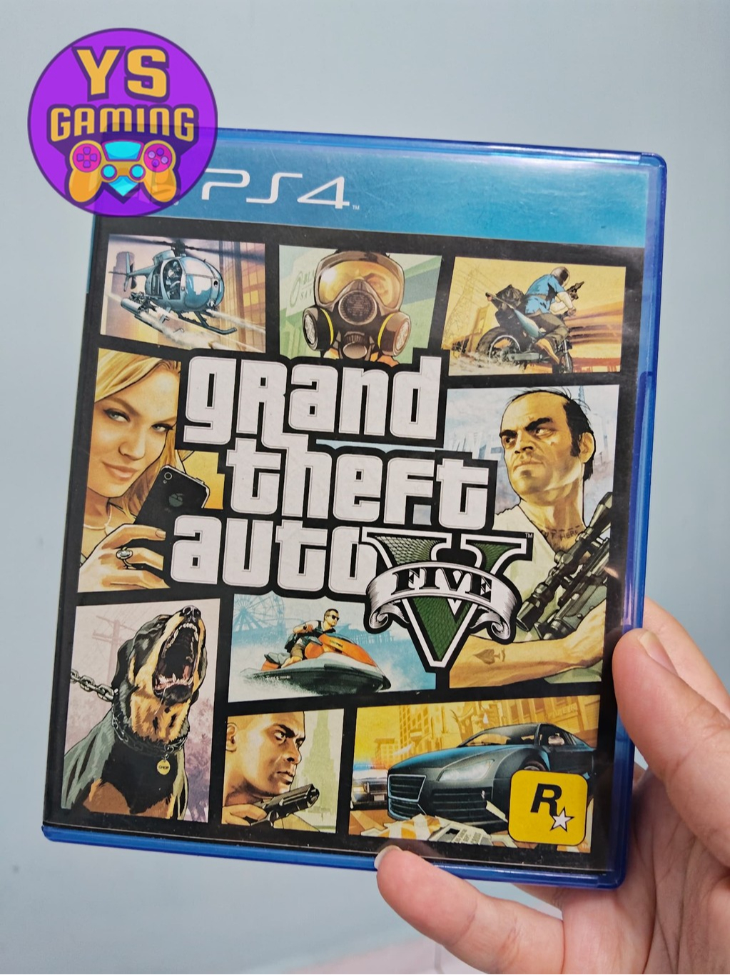 Grand Theft Auto V GTA V PS4 Sony PlayStation 4 [ENG/ USED] | Shopee ...