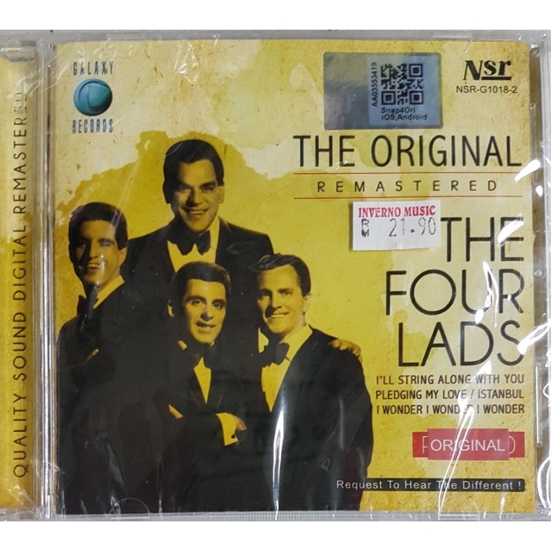 The Four Lads - The Original Remastered CD | Shopee Malaysia