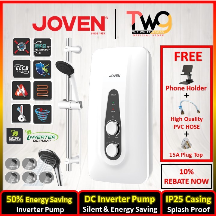 [FREE SHIPPING + 3 GIFT] JOVEN SB11iP / SB11iP-RS / SB11E INVERTER SILENT DC PUMP INSTANT WATER ...