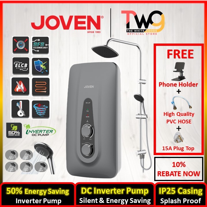 [FREE SHIPPING + 3 GIFT] JOVEN SB11iP / SB11iP-RS / SB11E INVERTER SILENT DC PUMP INSTANT WATER ...