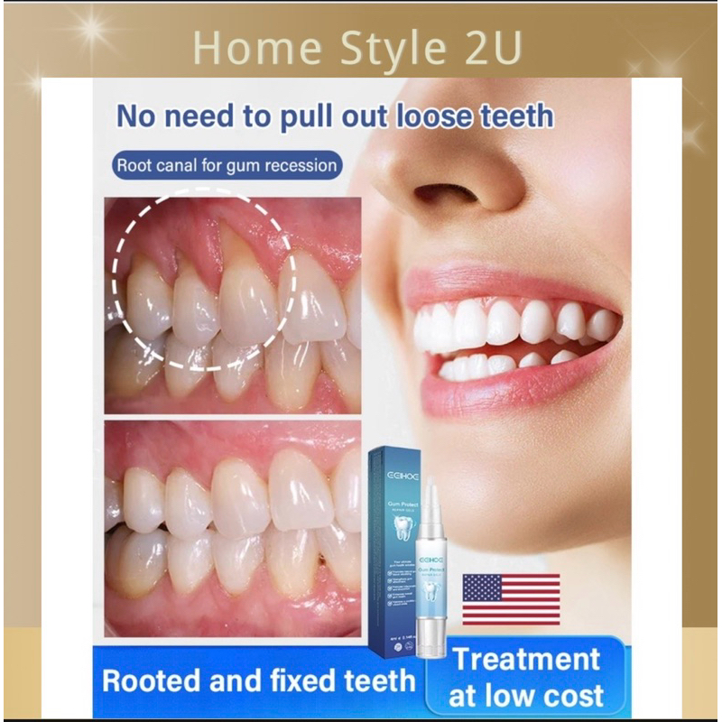 Gum Instant Soothing Gel Receding Gums Therapy Inflammation Treatment