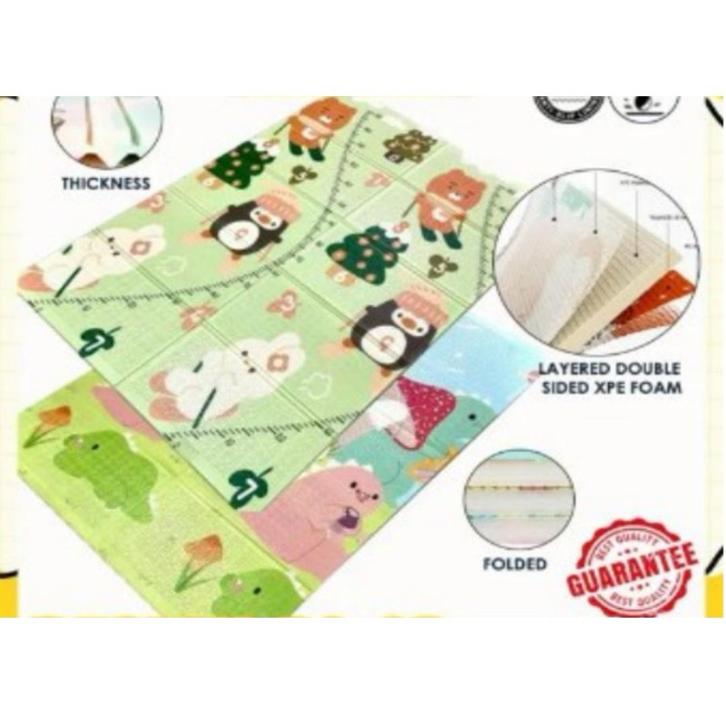 Baby Mat (180/200 & 180/100 &180/150cm) XPE Double Sided Playmat Baby ...