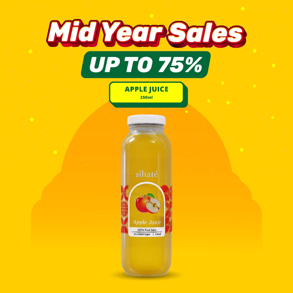 🔥 Jus Buah Asli 🔥 Pure Fruit Juice Sihate Epal, Delima, Oren Organik ...