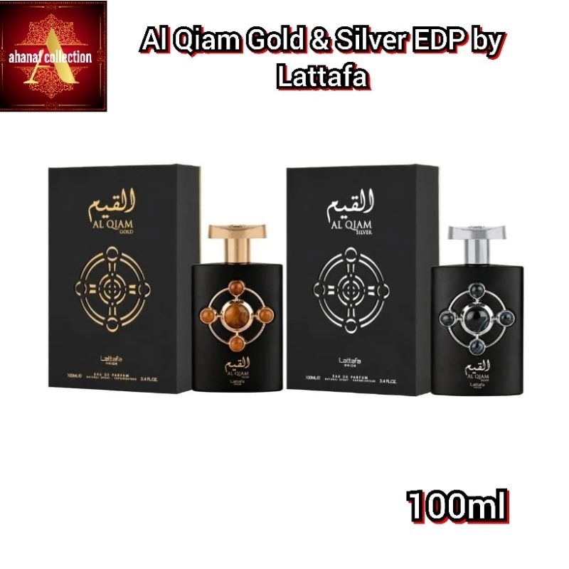 Al Qiam Gold & Silver EDP-100ml | by Lattafa Perfumes | Shopee Malaysia