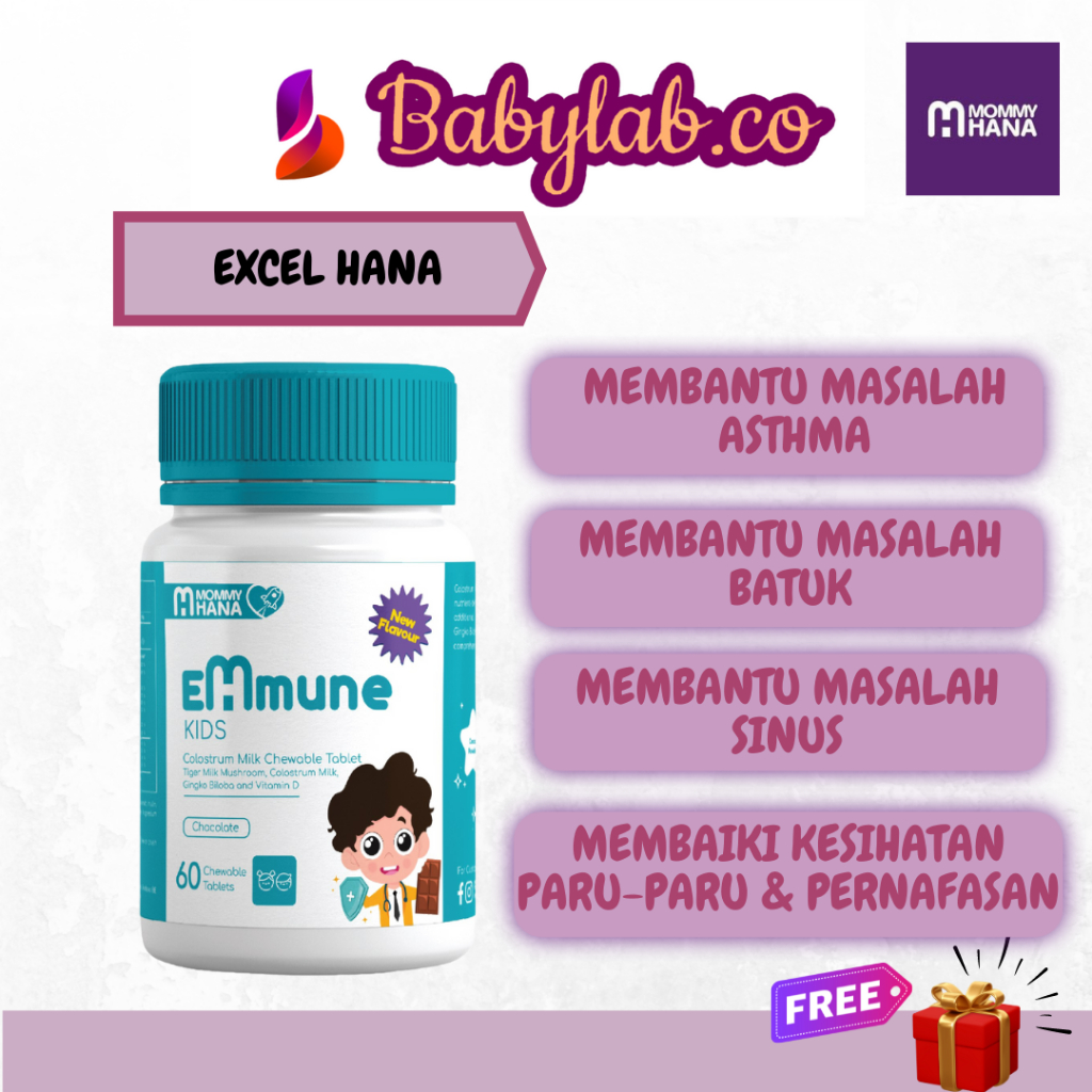 MOMMYHANA | EMMUNE KIDS BANTU MASALAH BATUK SELSEMA SEMPUT PERNAFASAN ...