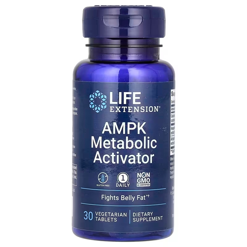Life Extension, AMPK Metabolic Activator, 30 Vegetarian Tablets ...