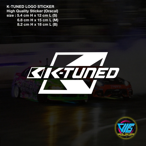 K-TUNED / KTUNED Sticker / Decal (High Quality Sticker) | Shopee Malaysia