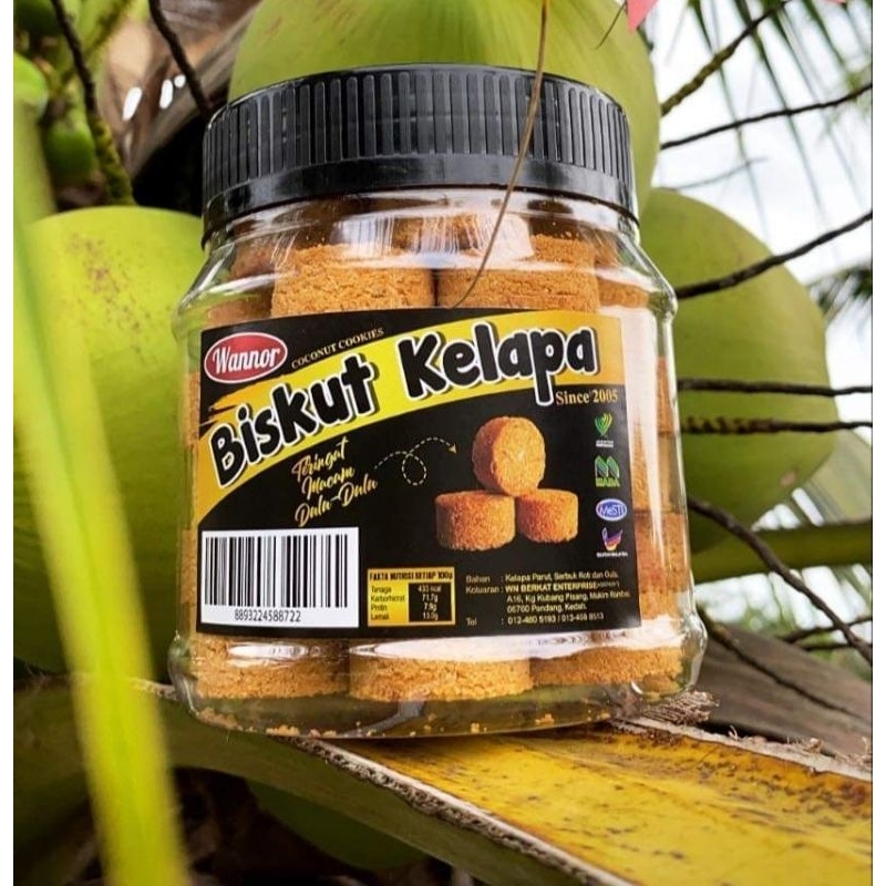 (ORIGINAL) Biskut Kelapa Legend Wannor | Shopee Malaysia