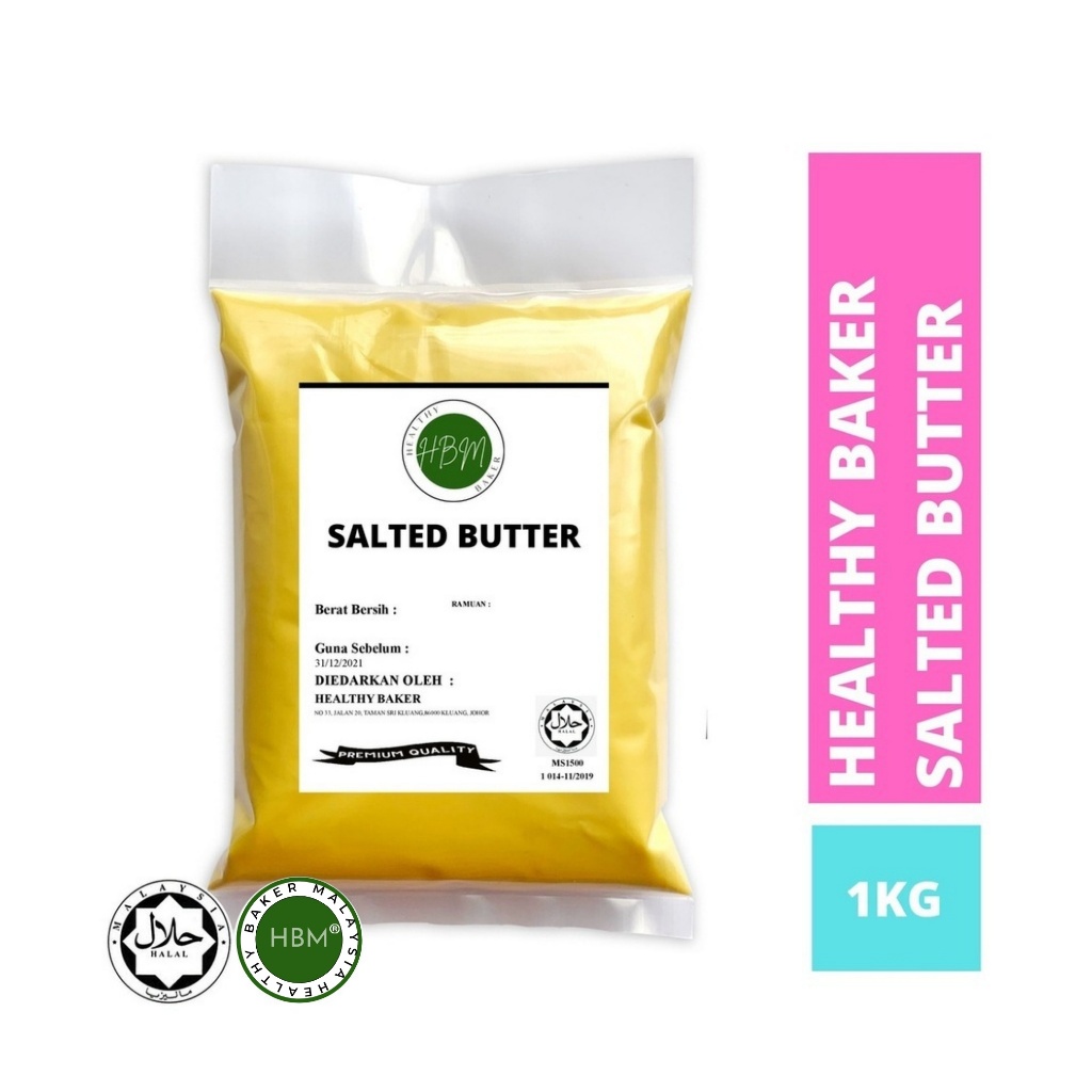 1KG / 500G Salted Butter Blend / Repack Butter Blend / Halal | Shopee Malaysia