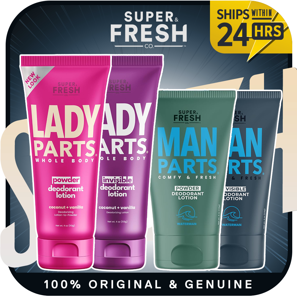 GENUINE Super Fresh Lady Parts | Man Parts Whole Body Deodorant ...
