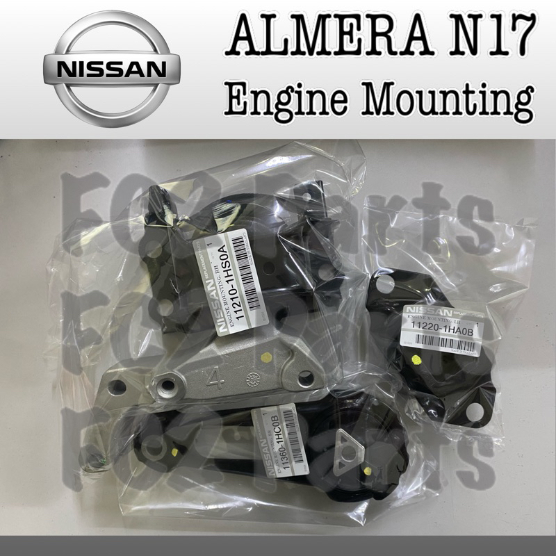 OEM Thailand 1set 3pcs Nissan Almera N17 1.5cc (2012-2020) Engine ...