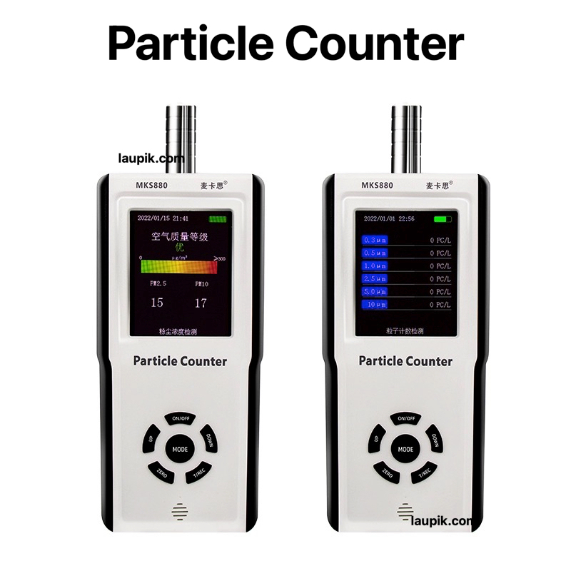 Portable Air Particle / Dust Counter for Clean Room / Chamber ...