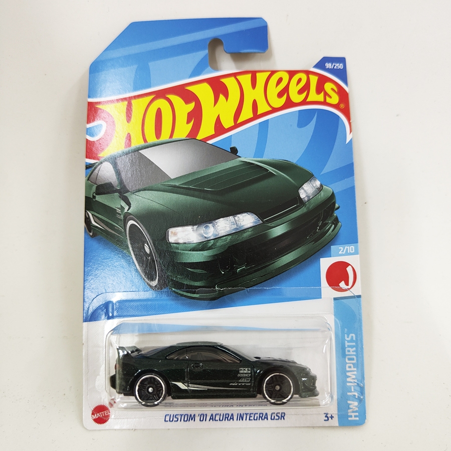 Kereta moden HOT WHEELS J-Imports Custom Acura Integra GSR 1:64 Diecast ...
