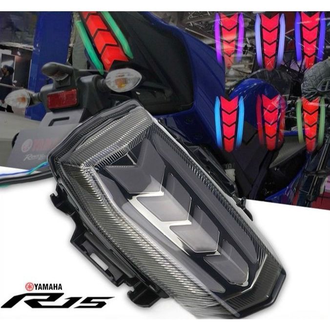 R15V3/R15M/R15 V3 V4/R1 (2021- 2024) INTEGRATED TAIL LIGHT LAMP SIGNAL ...