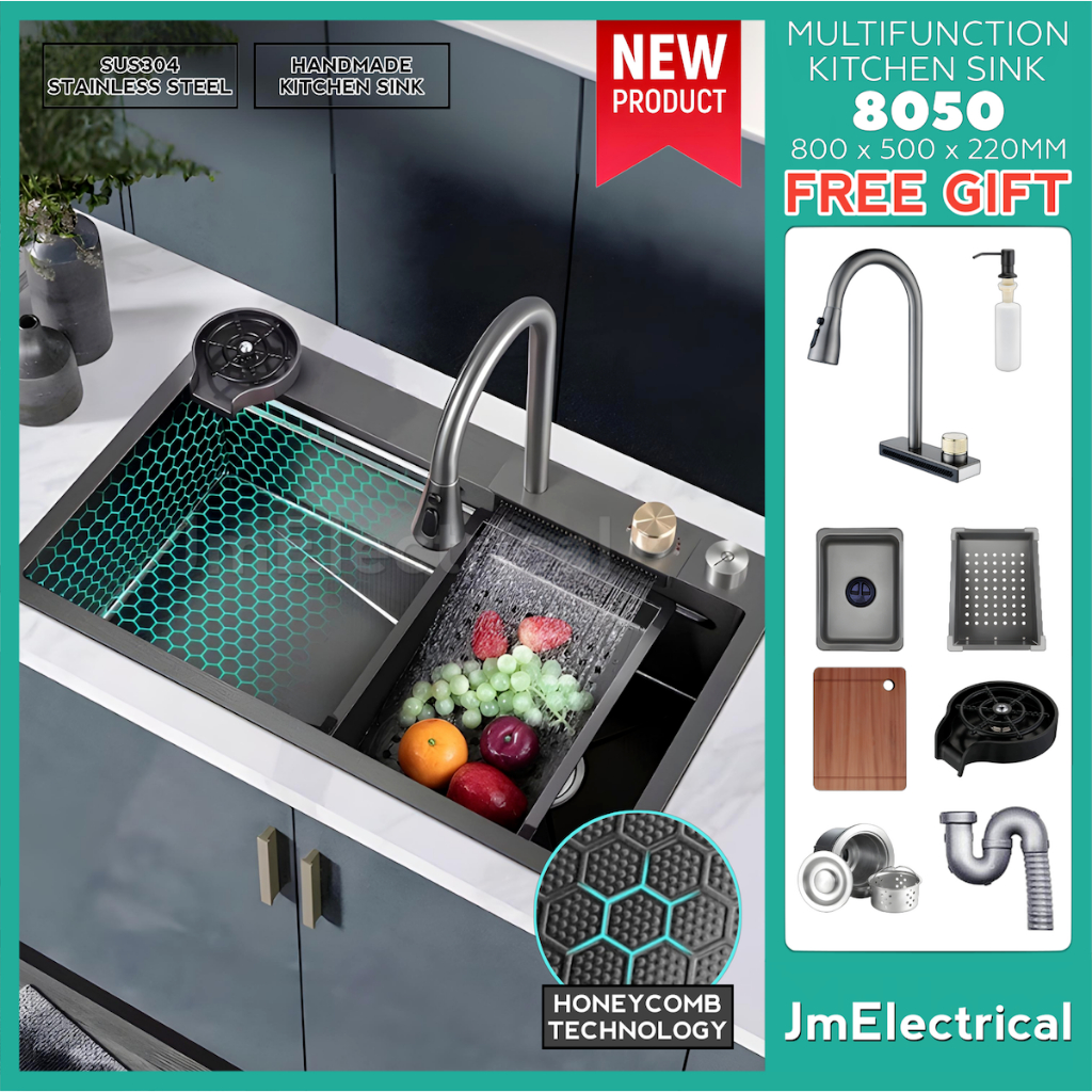 Honeycomb NANO SUS304 Stainless Steel Flying Rain Waterfall ...