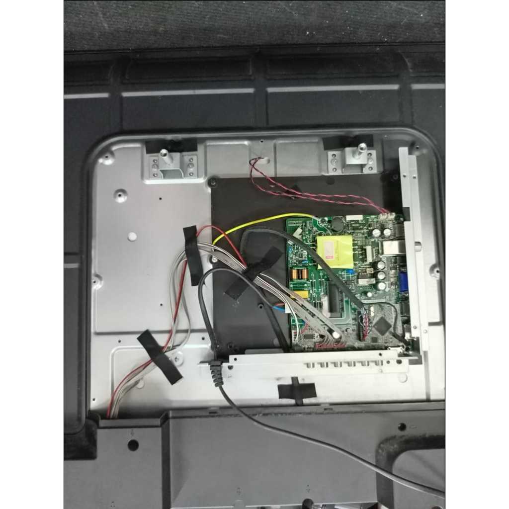 (1324) iSonic ICT-4005 Mainboard, LVDS, Button. Used TV Spare Part LCD ...