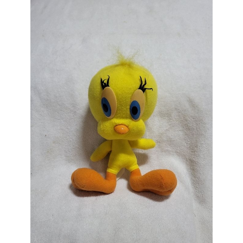 Authentic Vintage Warner Bros. Looney Tunes Tweety Bird Plush Soft Toy ...