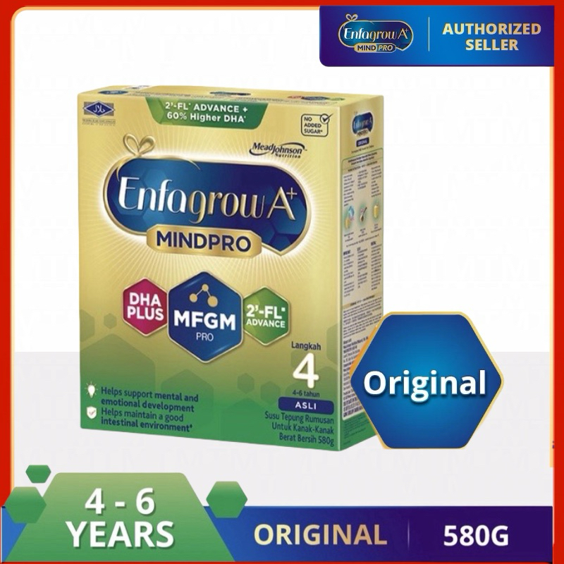 Enfagrow A+ MindPro Step 4 Original - 580g (EXP: 2026) | Shopee Malaysia