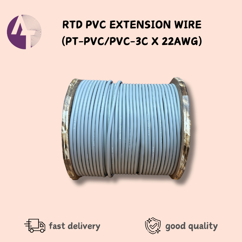 RTD PVC EXTENSION WIRE PT-PVC/PVC-3C X 22AWG | Shopee Malaysia