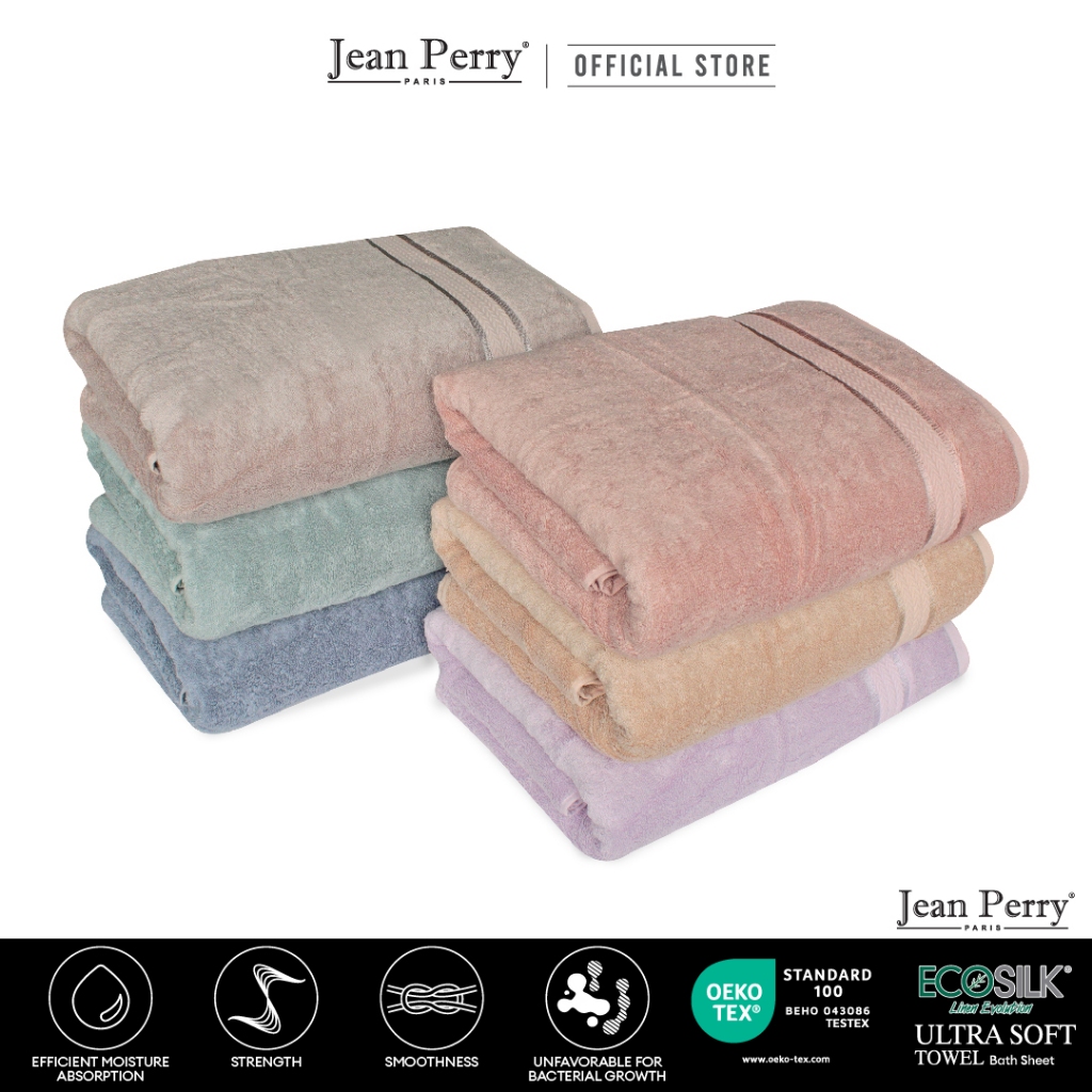 EcoSilk® - Jean Perry Ecosilk Ultra Soft Bath Towel - 40inches x ...