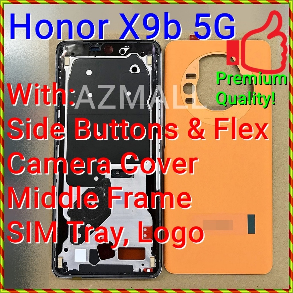 (4 Color) NEW ORI Full Housing Side Buttons Middle Frame Battery Camera ...