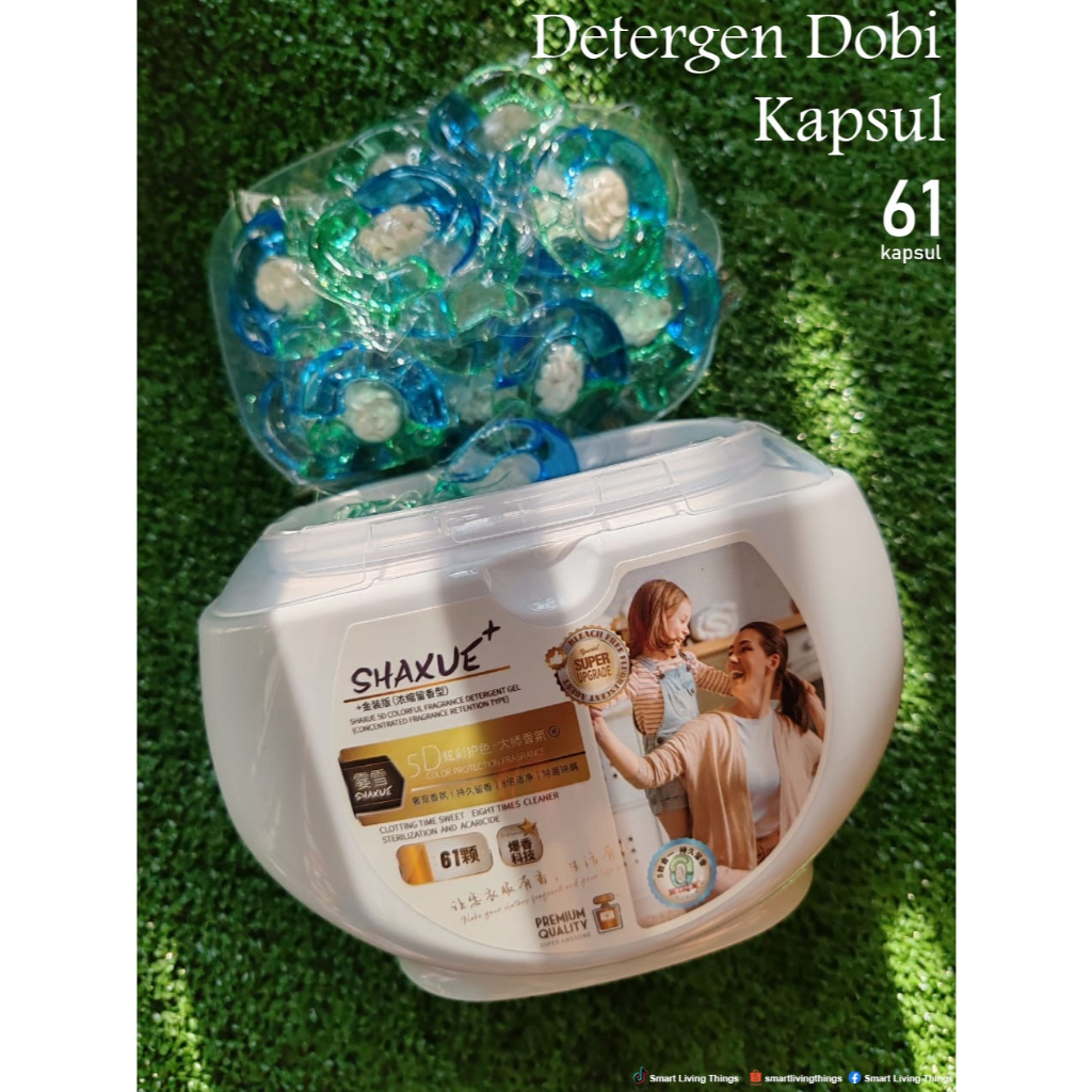 Detergen Dobi Kapsul /Laundry Detergent Capsule | Shopee Malaysia