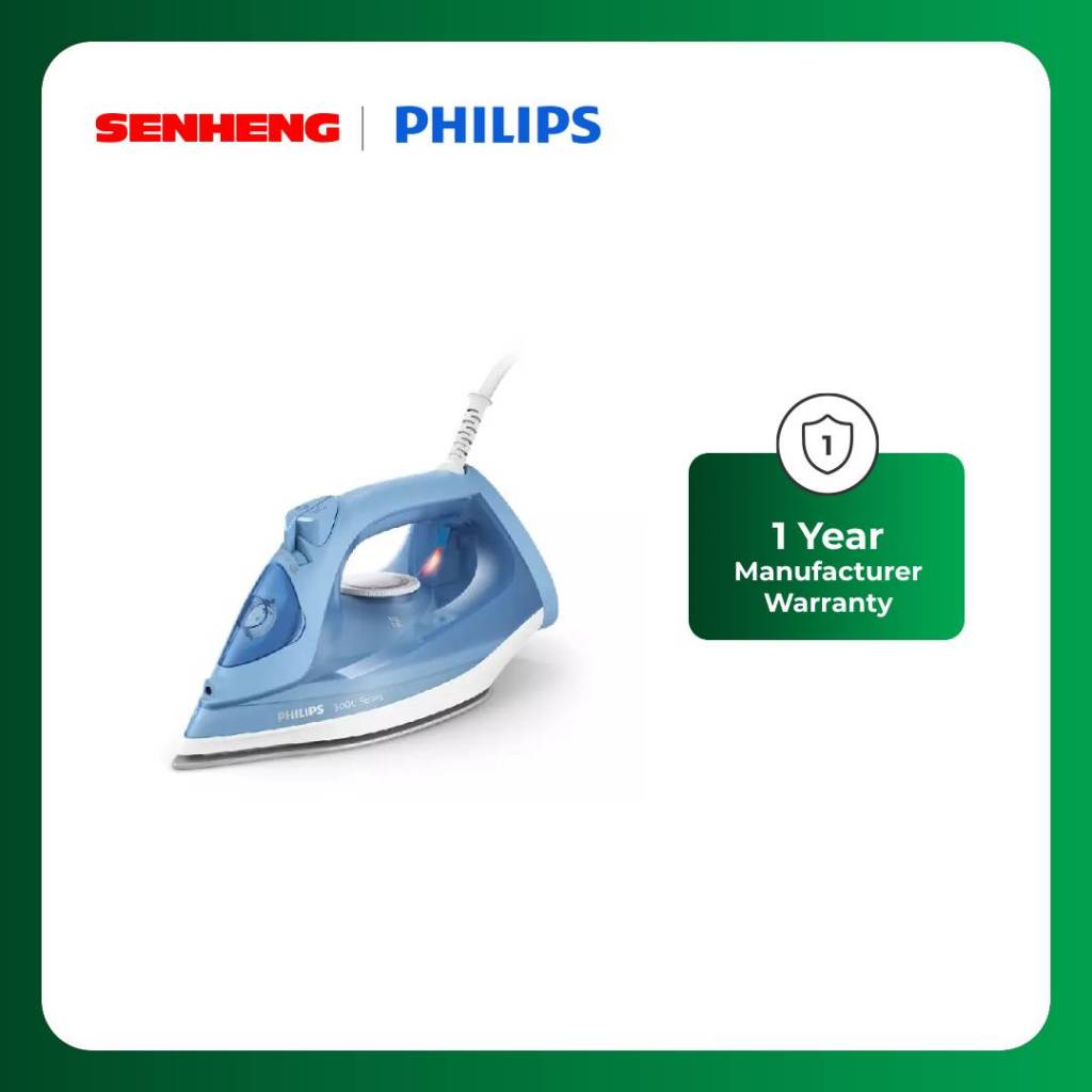 Philips 2200W 3000 Series Steam Iron DST3020 | Shopee Malaysia
